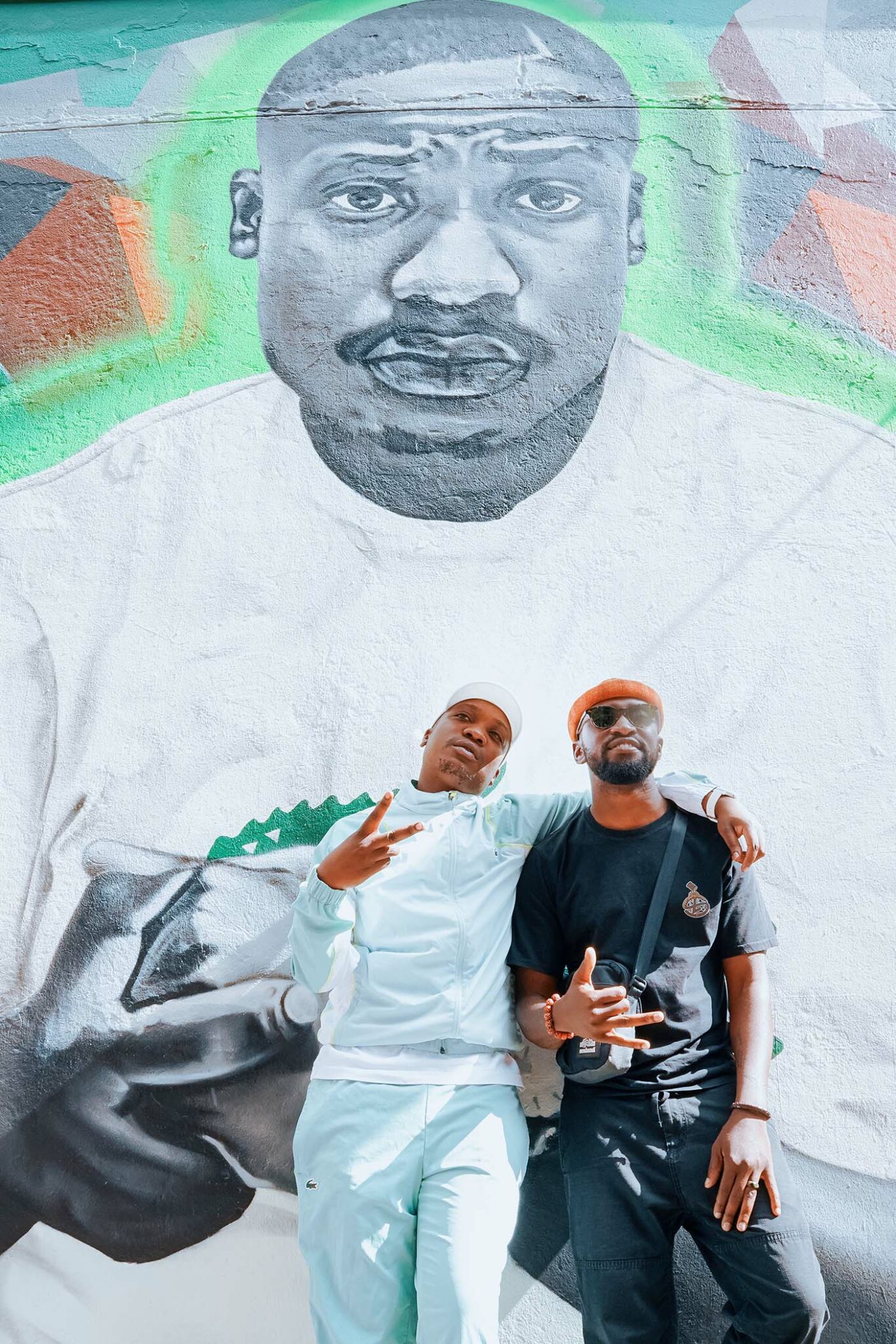 Lacoste welcomes Reece Madlisa to the family with a special mural