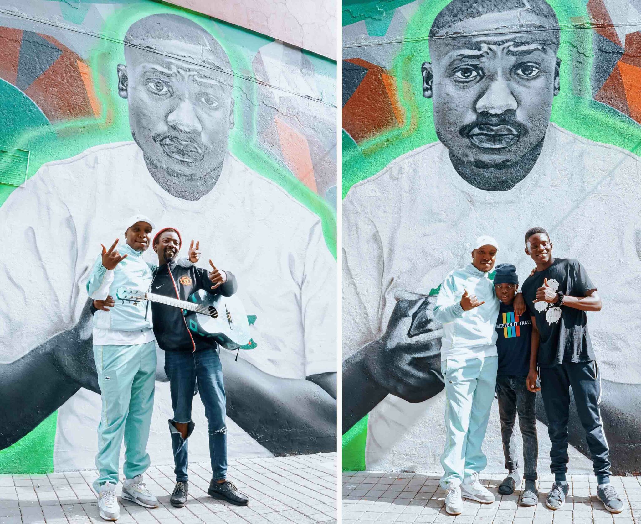 Lacoste welcomes Reece Madlisa to the family with a special mural