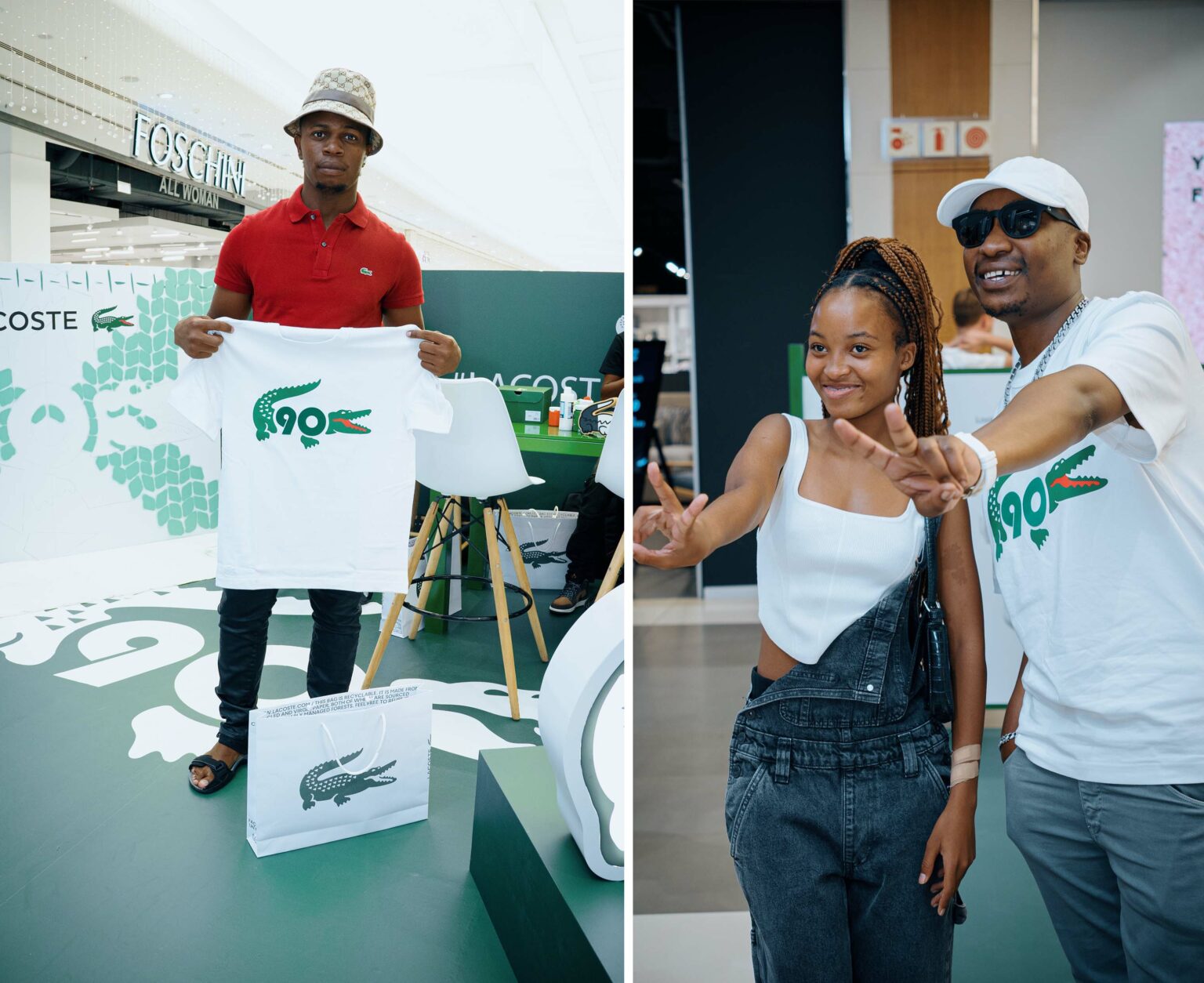 Lacoste celebrates 90 with pop-up at Sandton City