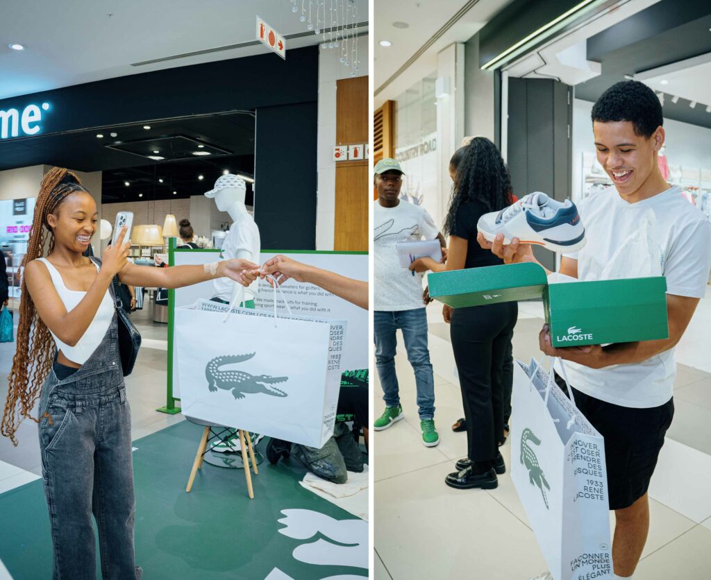 Lacoste celebrates 90 with pop-up at Sandton City