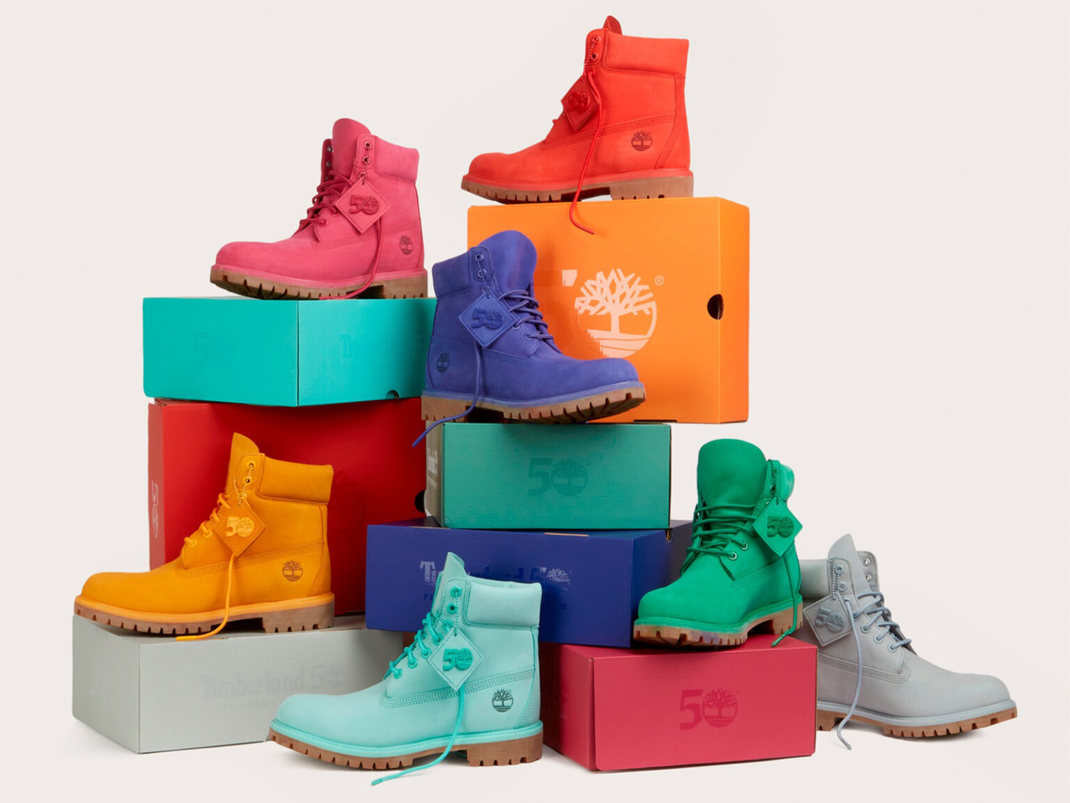 Timberland celebrates 50th anniversary with new colourways
