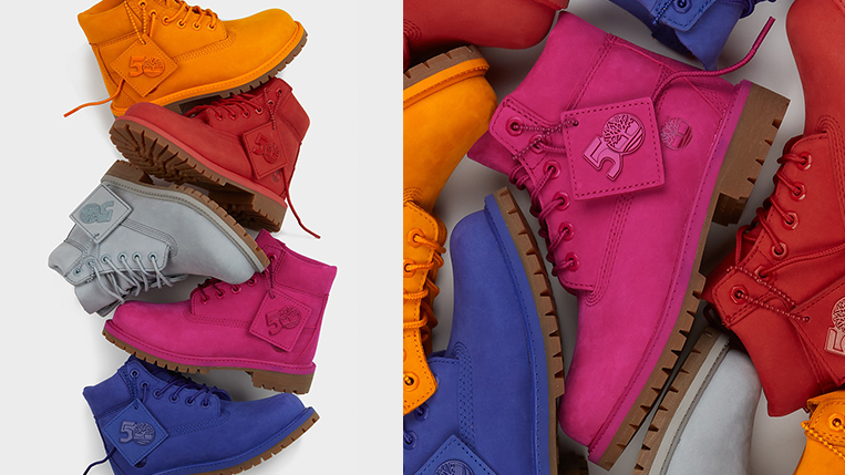 Timberland celebrates 50th anniversary with new colourways