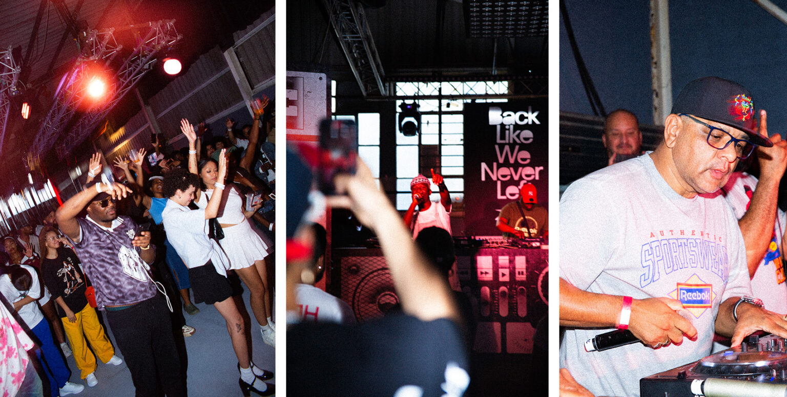 Reebok's Back Like We Never Left event in Cape Town