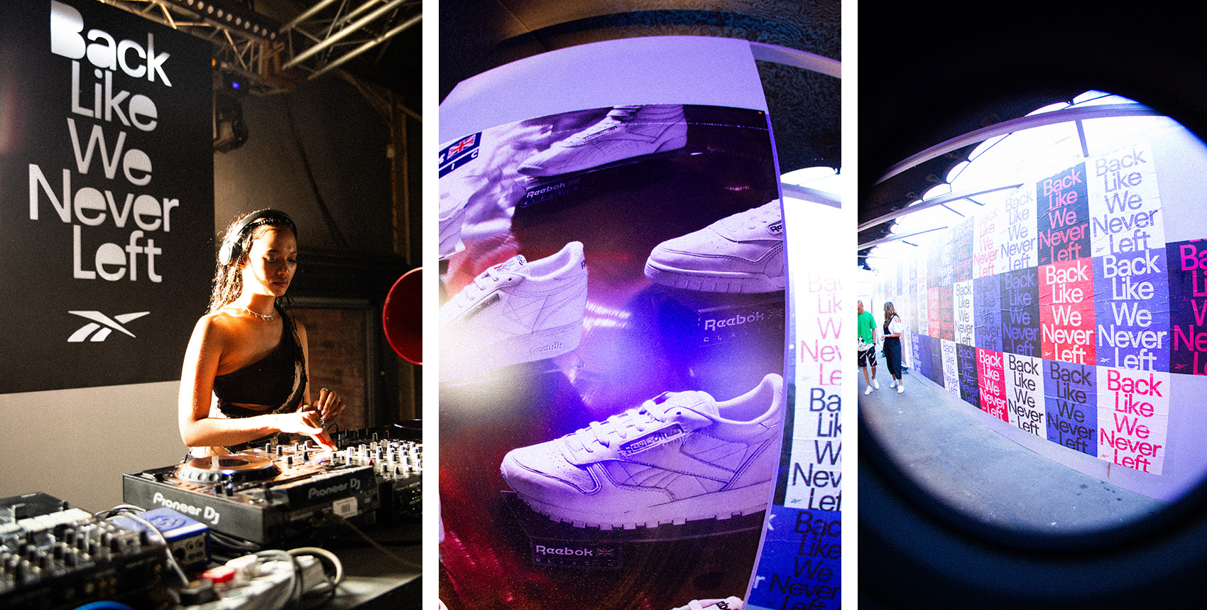 Reebok's Back Like We Never Left event in Cape Town