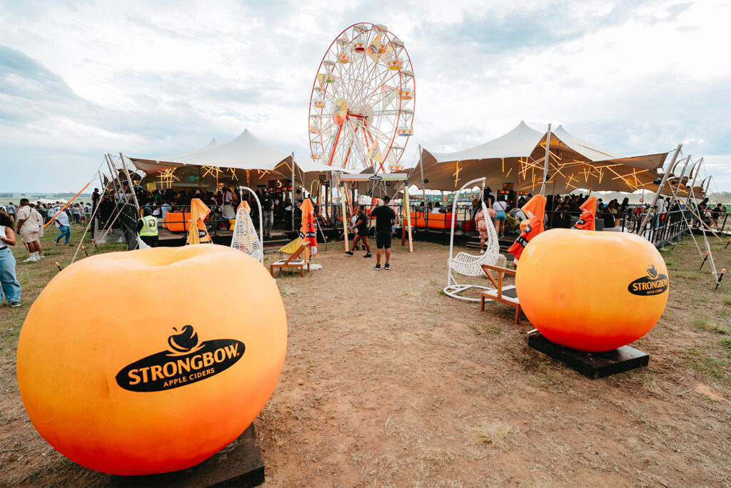 Strongbow activation at Hey Neighbour Festival 2023