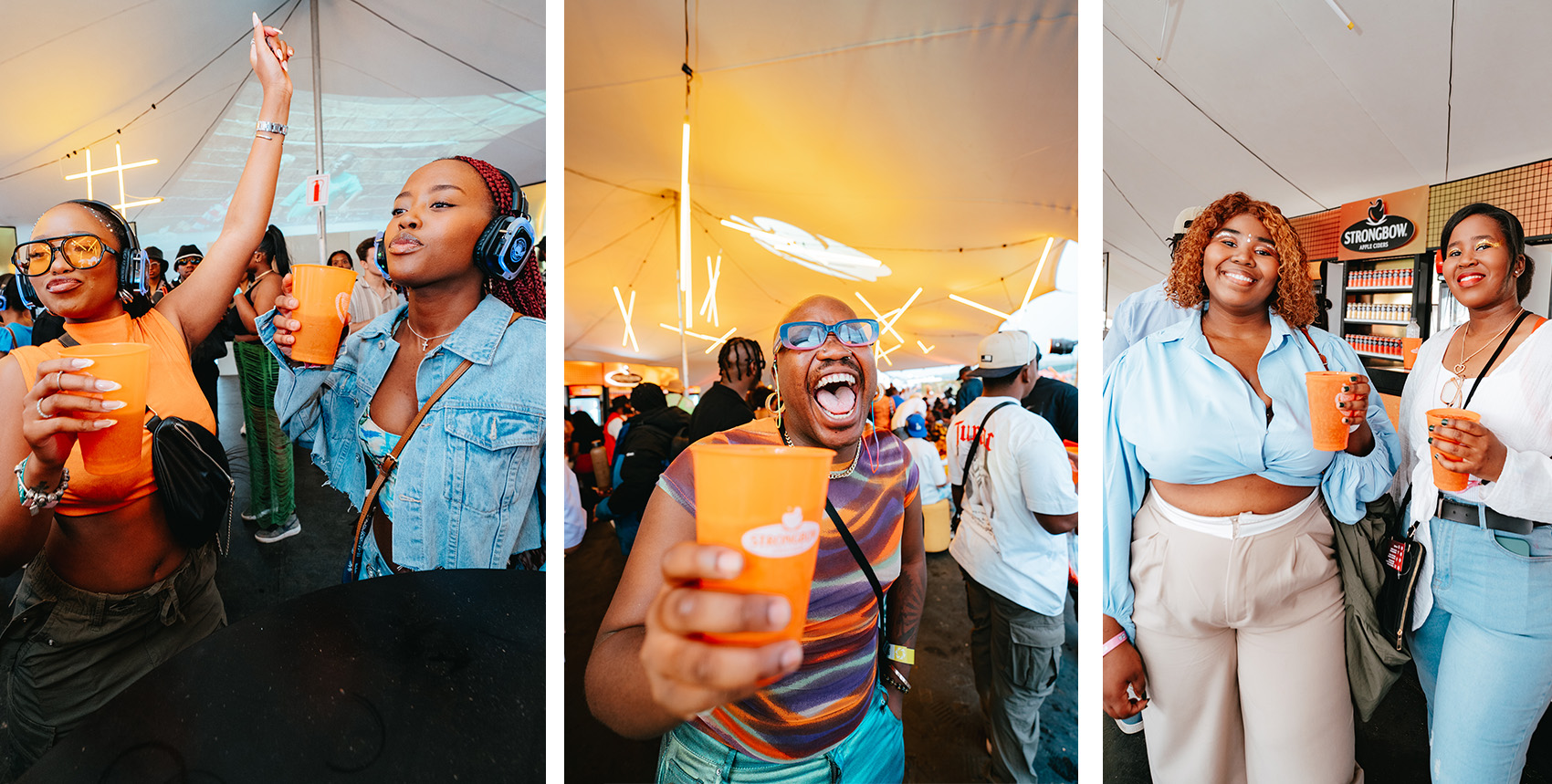 Strongbow activation at Hey Neighbour Festival 2023