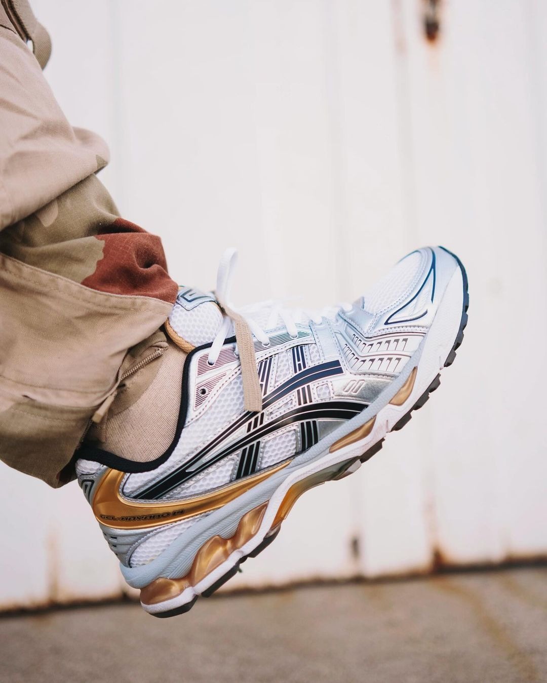ASICS Gel-Kayano 14, JFG New Balance 1000