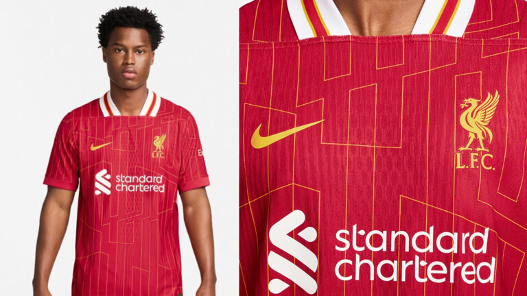 Liverpool's Nike Home Kit for 2024/25 Season
