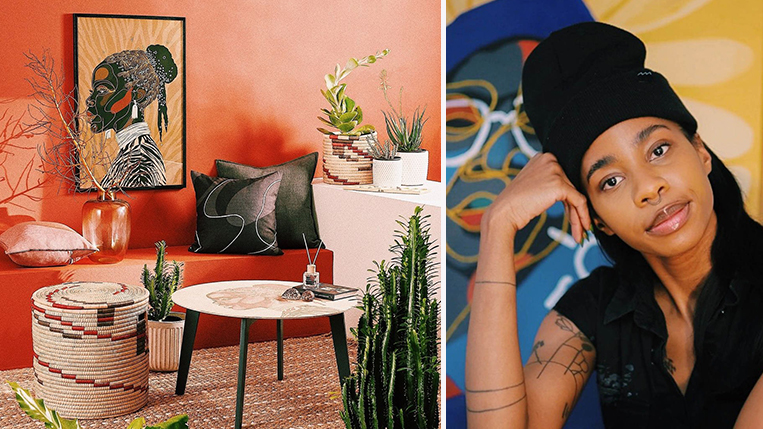 Mr Price Home and Naledi Modupi decor collection