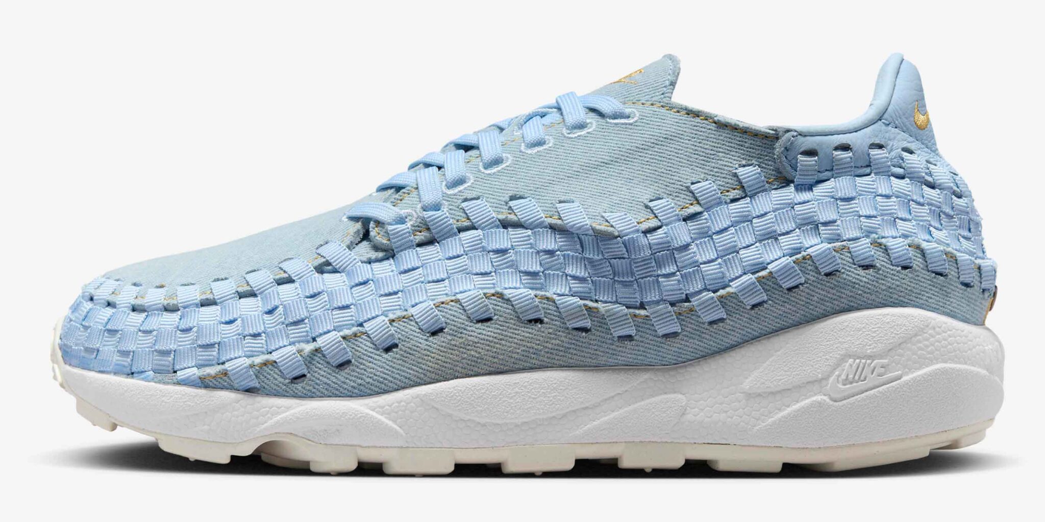 Nike Clogposite 'Cactus', Nike Air Footscape Woven 'Ice Blue'