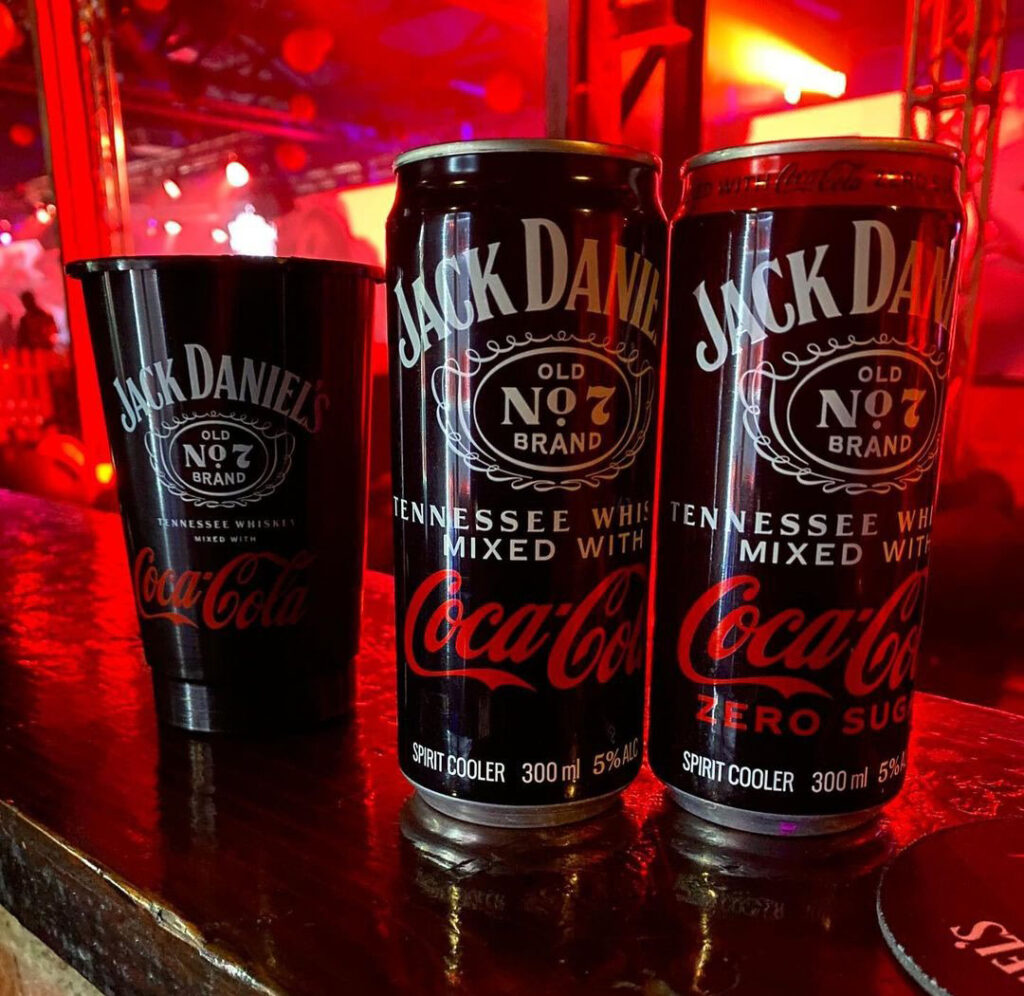 Jack Daniel’s & Coca-Cola ready-to-drink cocktail South Africa