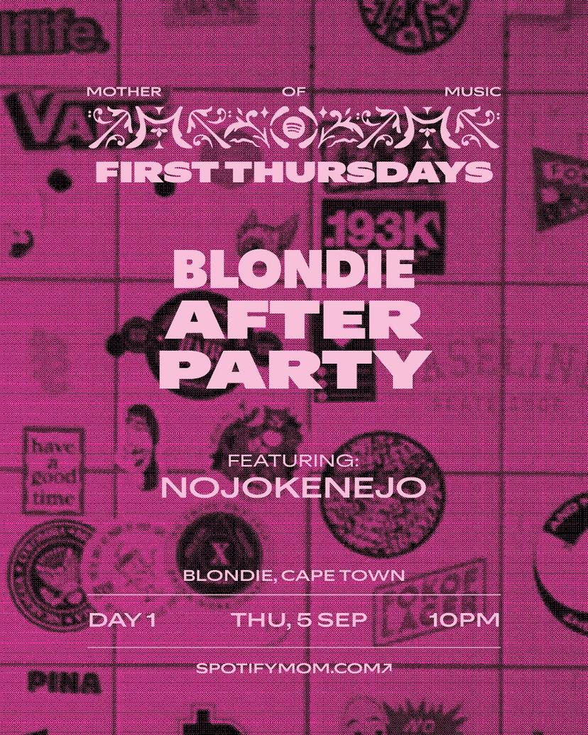 Spotify's MOM (Mother of Music) in Cape Town: 5 - 8 September