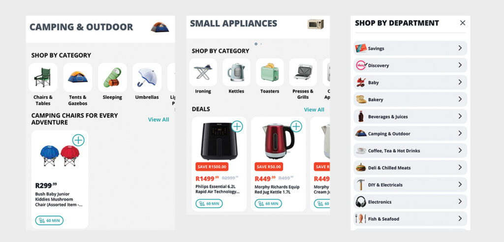 Sixty60 delivery app now sells Checkers Hyper products