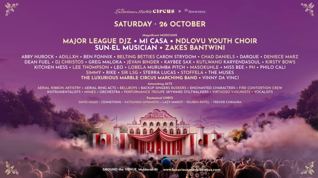Luxurious Marble Circus Festival October 2024