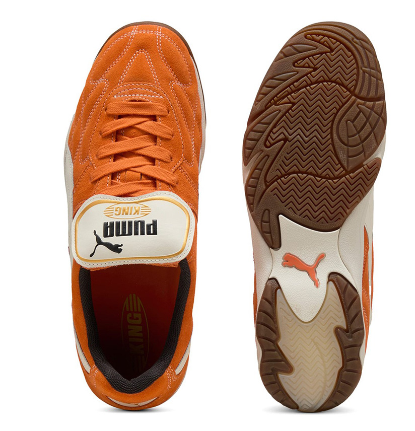 PUMA King Indoor 'Maple Syrup' release date