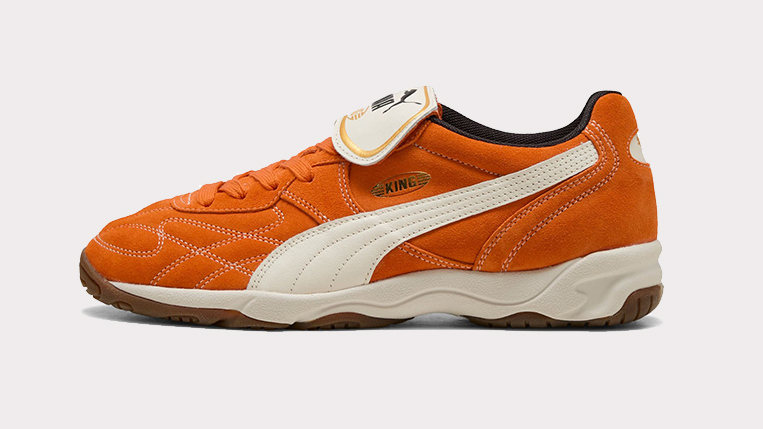 PUMA King Indoor 'Maple Syrup' release date