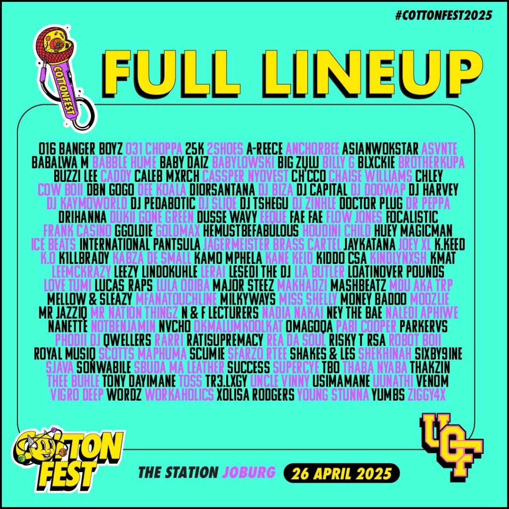 Cotton Fest 26 April 2025: Tickets, Line-up, Venue and More