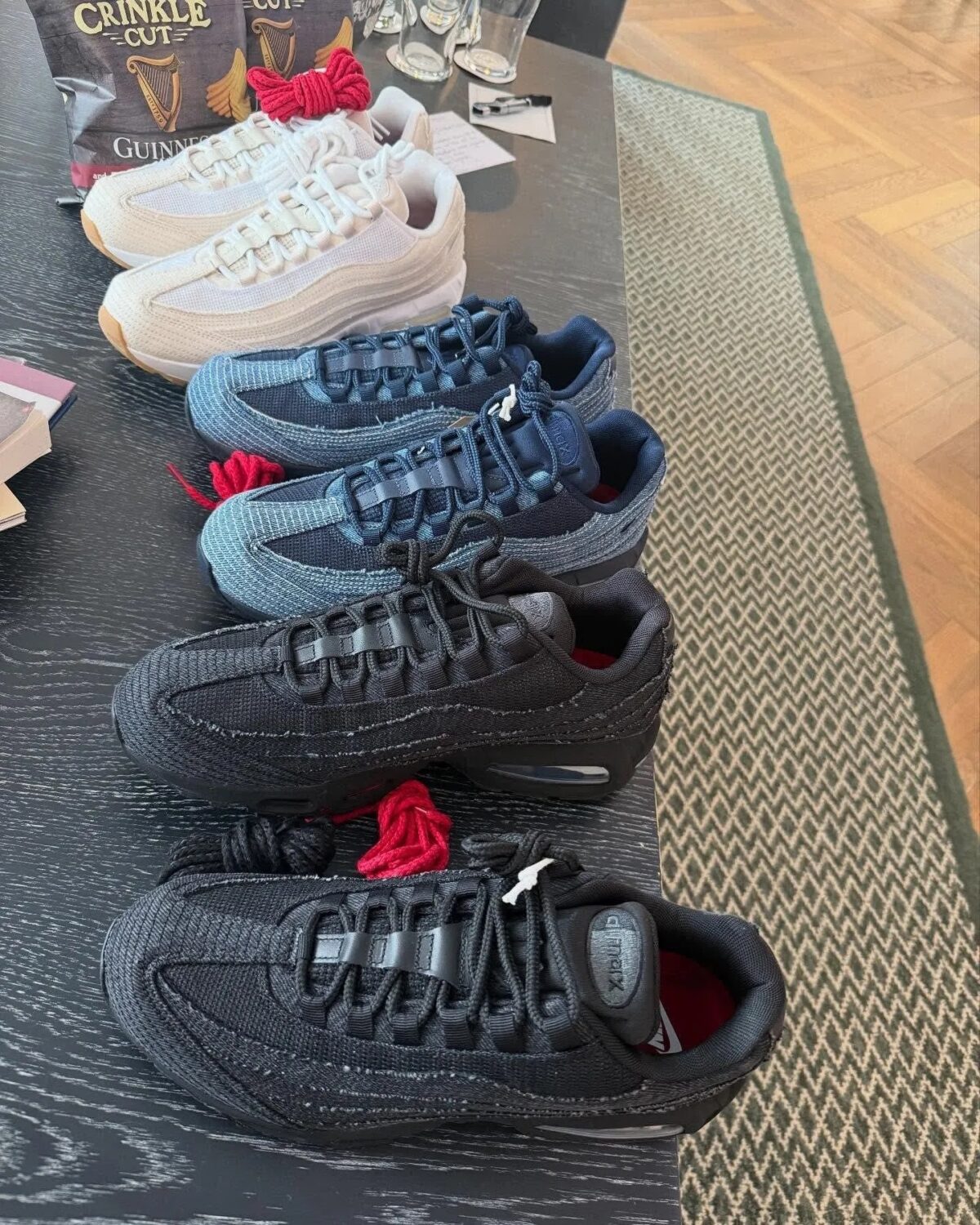 First Look at Levi’s x Nike Air Max 95 collection