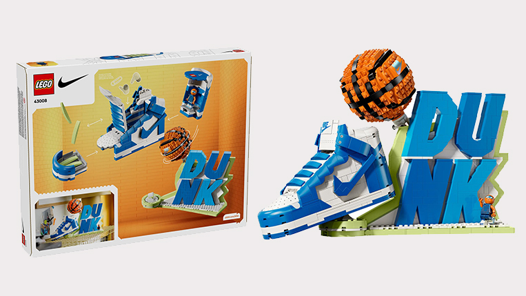 Nike is releasing 1,180 piece Nike Dunk High LEGO set
