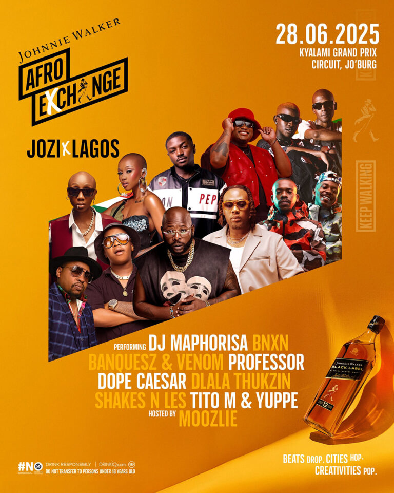 BNXN and Dope Caesar Johnnie Walker’s AfroExchange