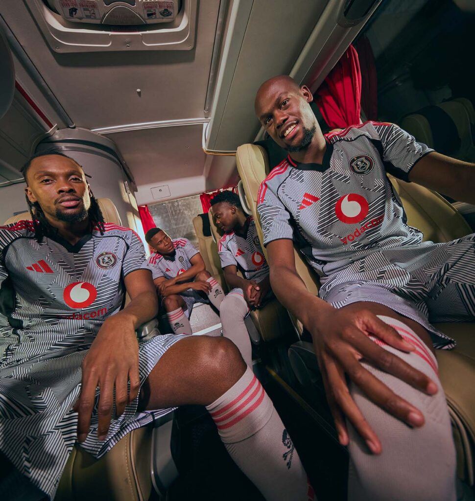 adidas unveils Orlando Pirates 2025/2026 home and away kits