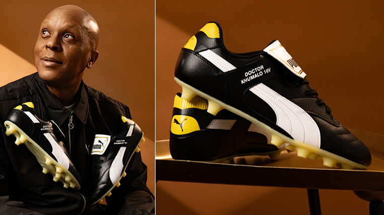 PUMA Doctor Khumalo with re-release of 16V football boot