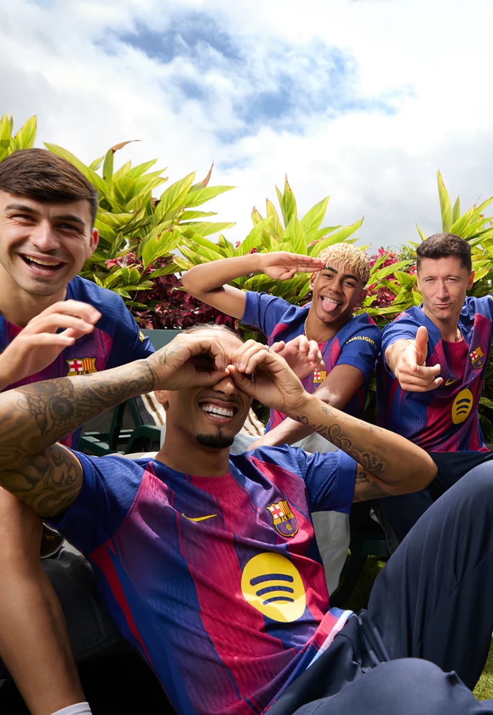 Nike and Barcelona Unveil Their 2025/26 Home Kit