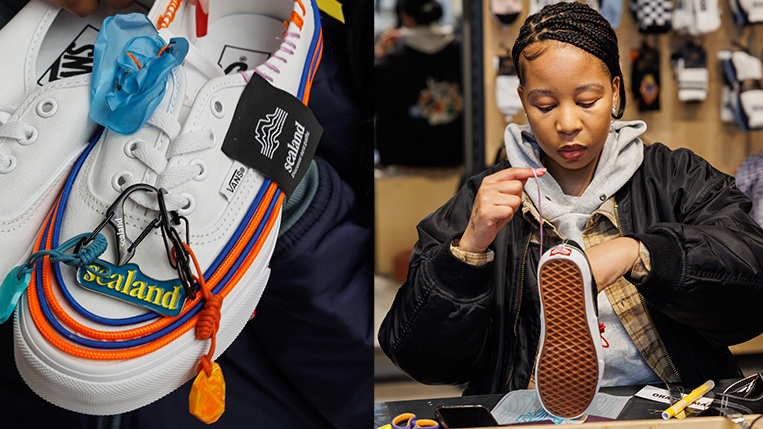 Inside Vans x Sealand one-day customization workshop