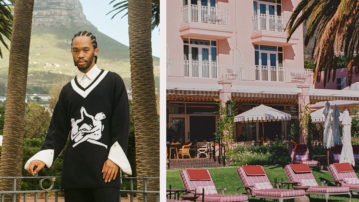 Thebe Magugu and Mount Nelson new collaboration