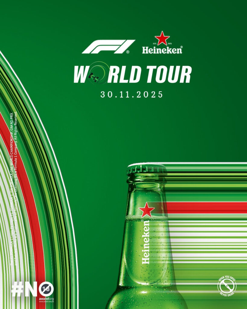 Heineken and Formula 1 World Tour Cape Town: 29 November