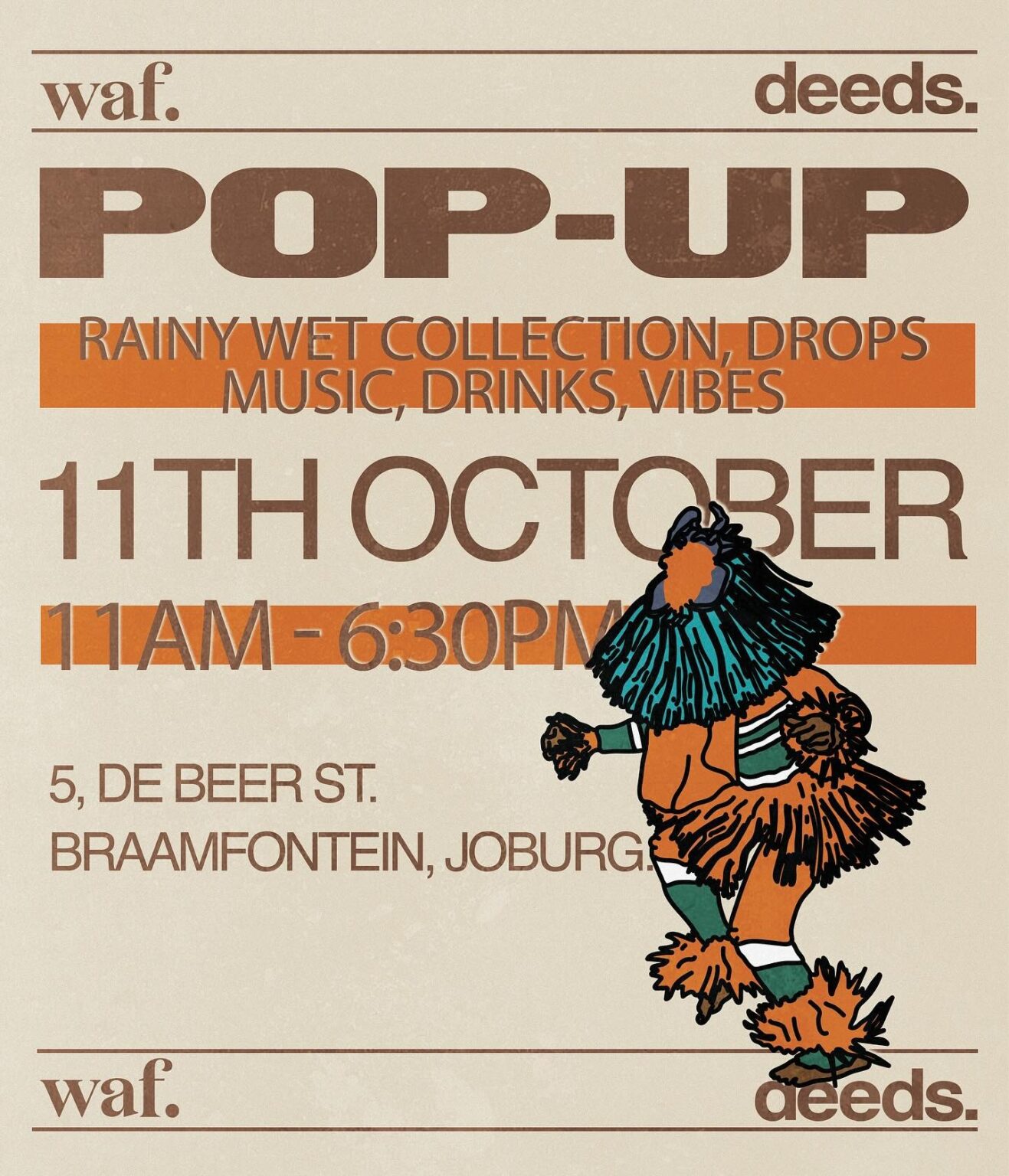 WAFFLESNCREAM (Waf.) pop-up in Johannesburg : 11 October