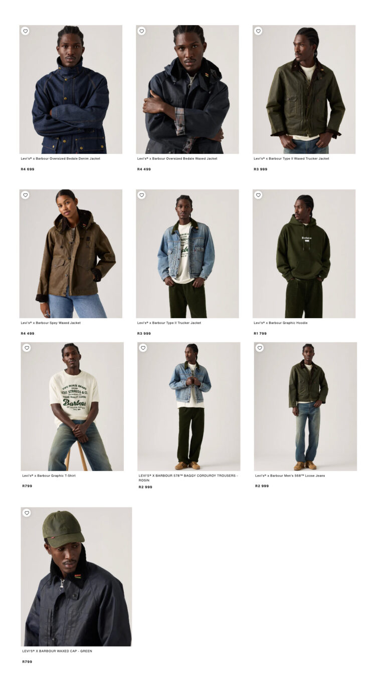 Levi’s & Barbour link up for a limited-edition workwear collection