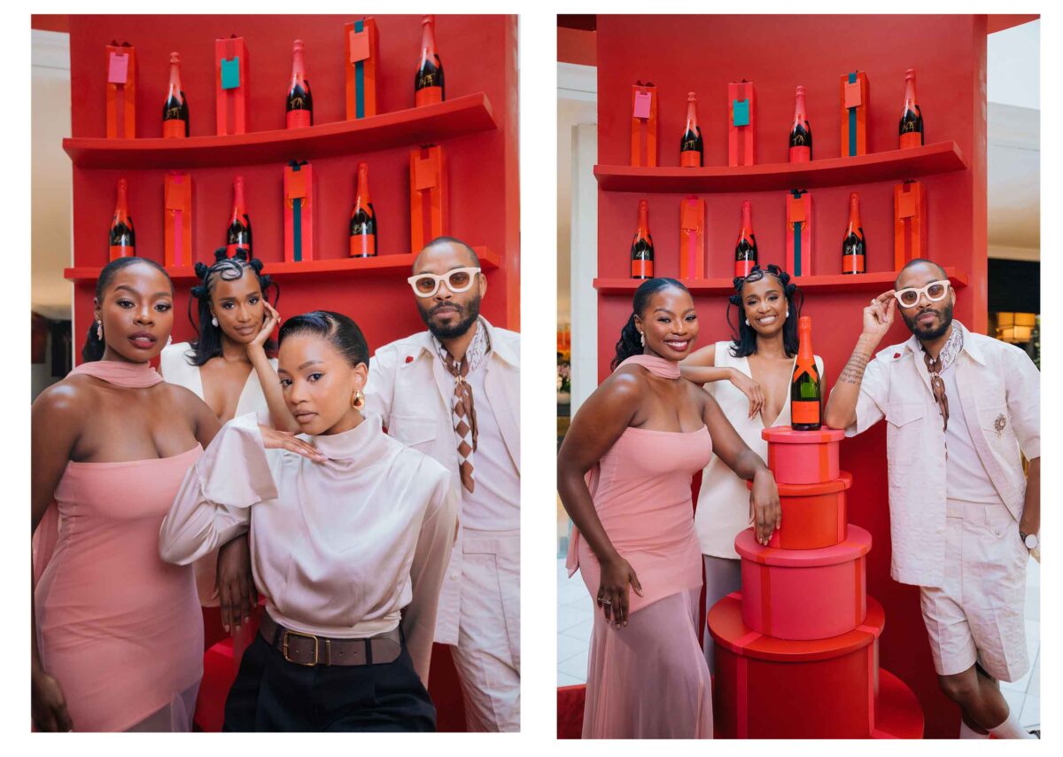 Moët & Chandon South Africa pop-up with bottle personalisation