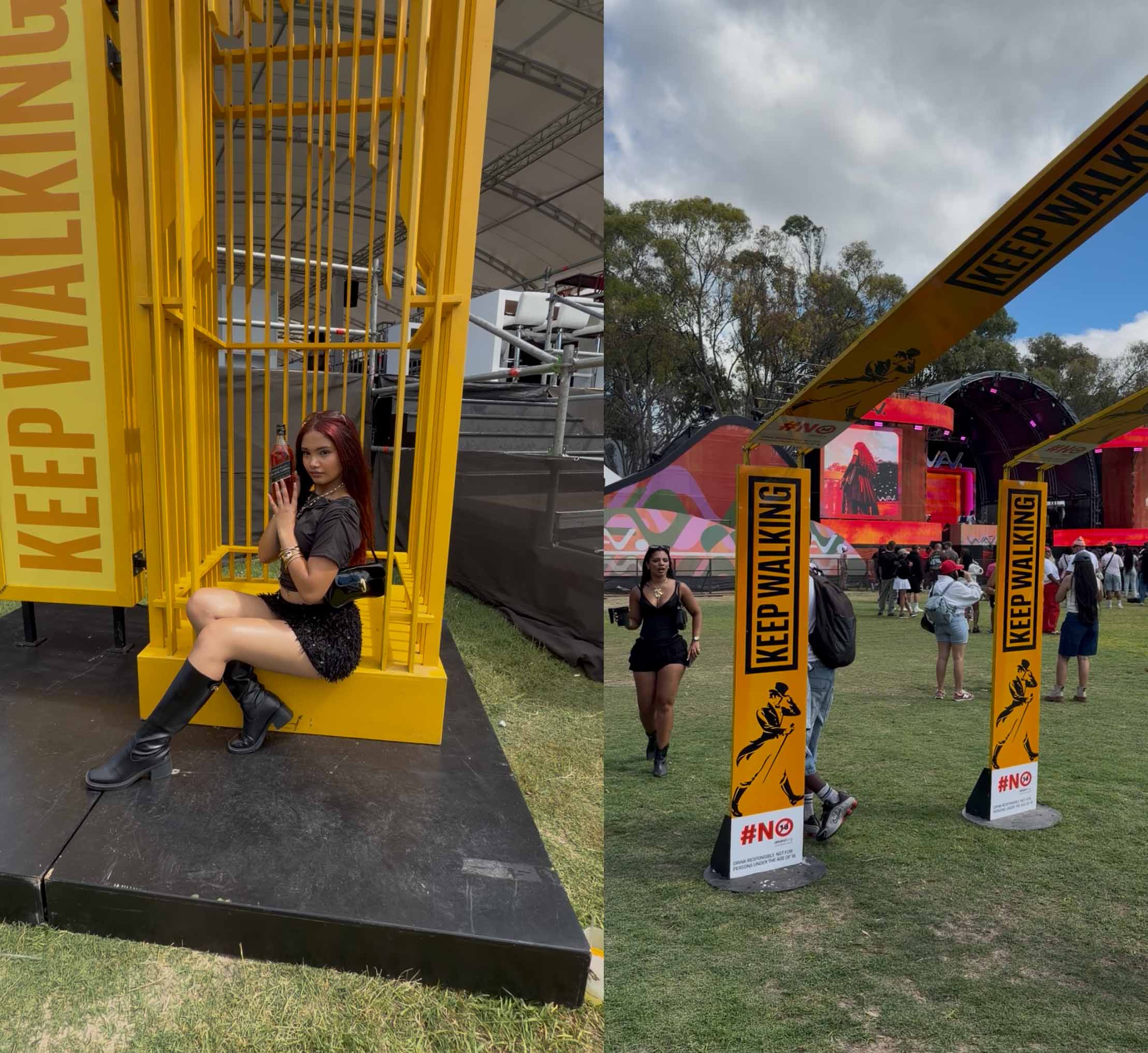 JOHNNIE WALKER experience at WAV Festival in Cape Town
