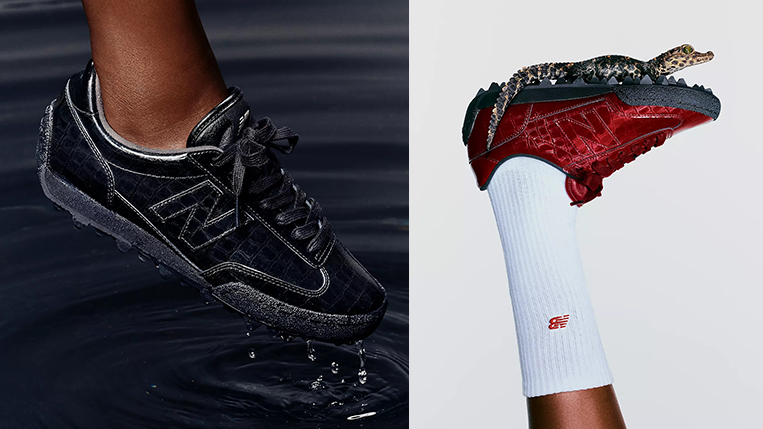 New Balance debuts the all new patent-perfect Gator Run sneaker