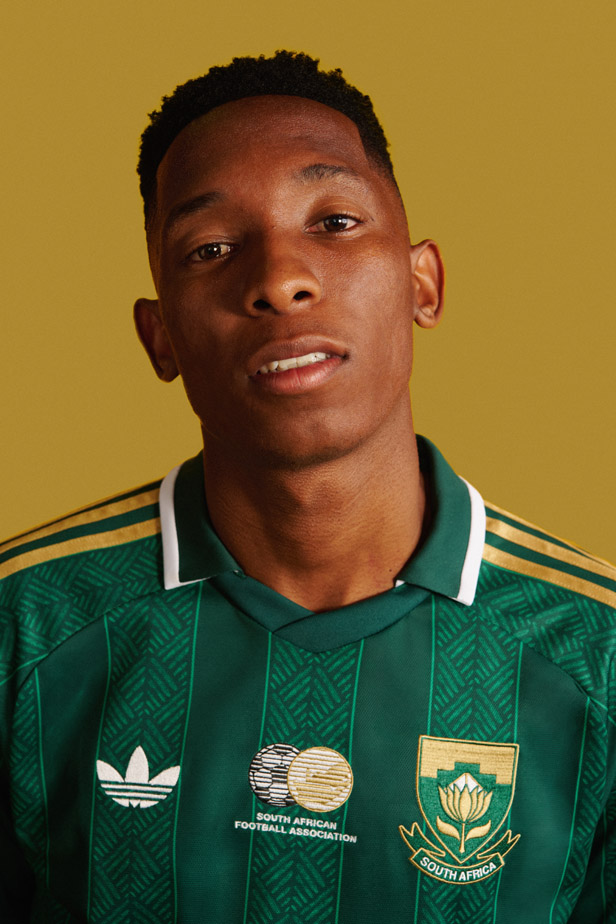 adidas x Bafana Bafana home and away kits FIFA World Cup 2026