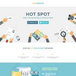 Job Portal Landing Page Templates