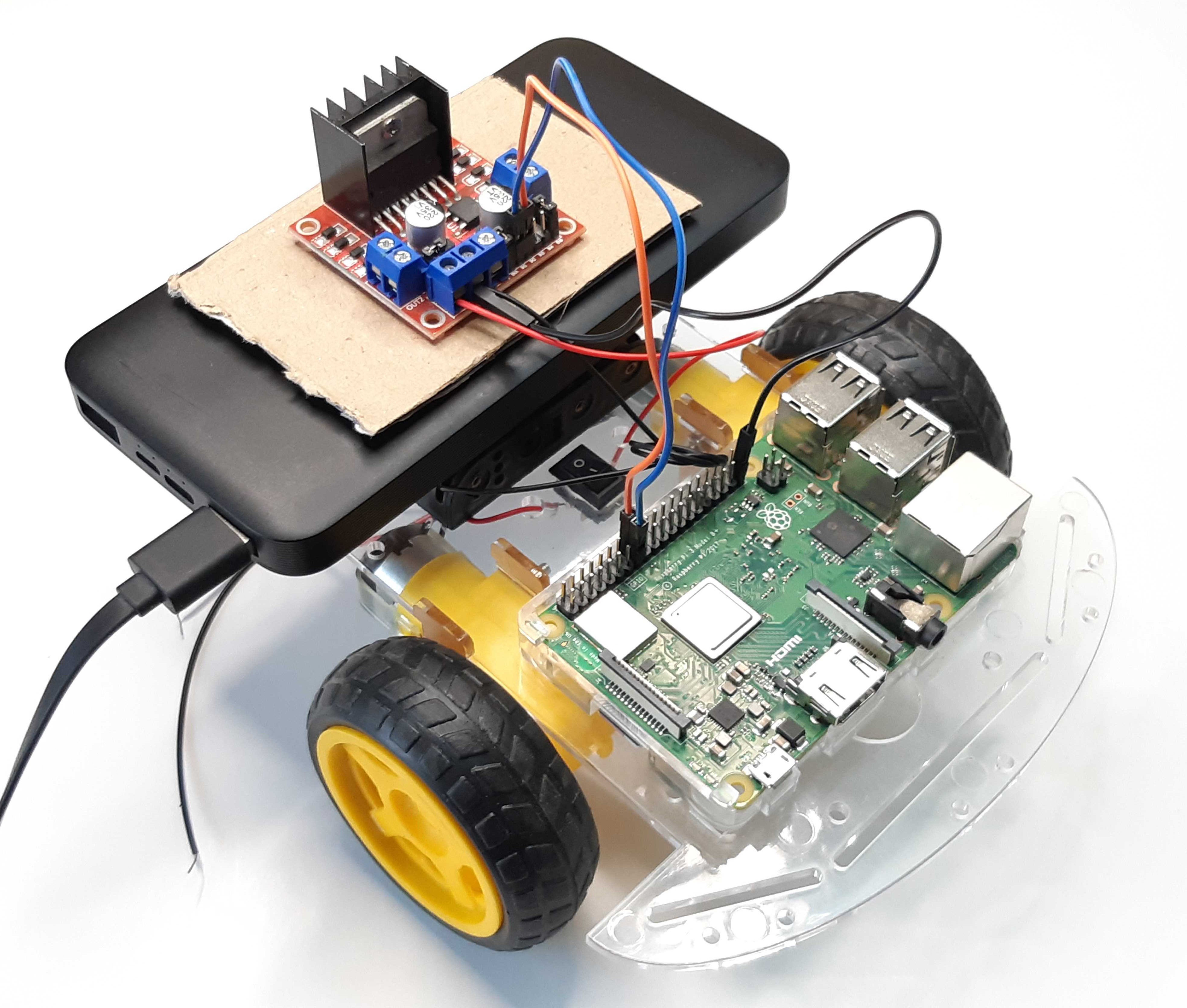 Remote Controlled Robot Car using Raspberry Pi