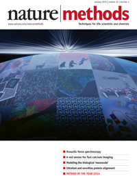 Cover art at Nature Methods | Research Communities by Springer Nature