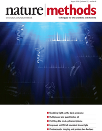 Cover art at Nature Methods | Research Communities by Springer Nature