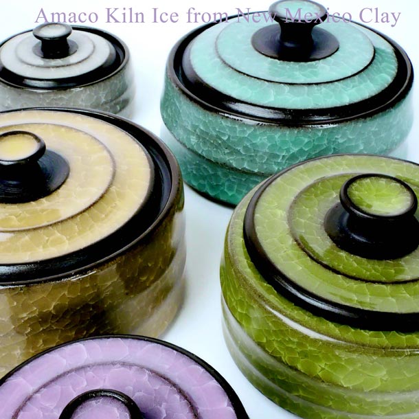 Amaco Kiln Ice Glazes
