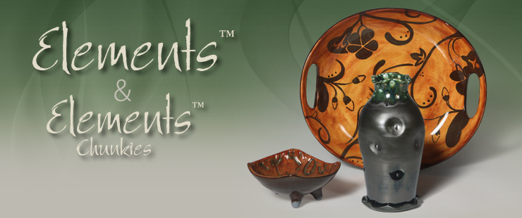 Mayco Elements Chunkies Glazes