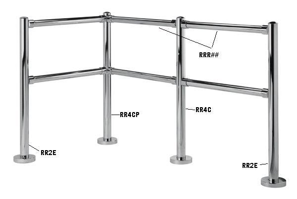 Chrome Railings - Chrome Rails | Carriage Trade Service Co.