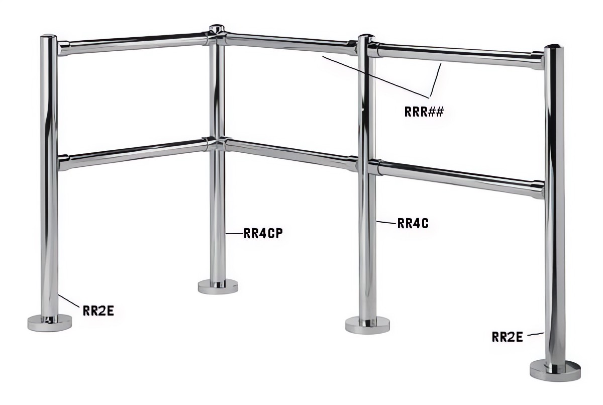 Chrome Railings - Chrome Rails | Carriage Trade Service Co.