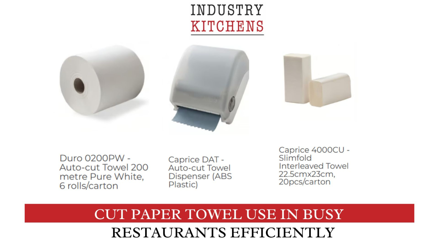 Cut Paper Towel Use in Busy Restaurants Efficiently | IK