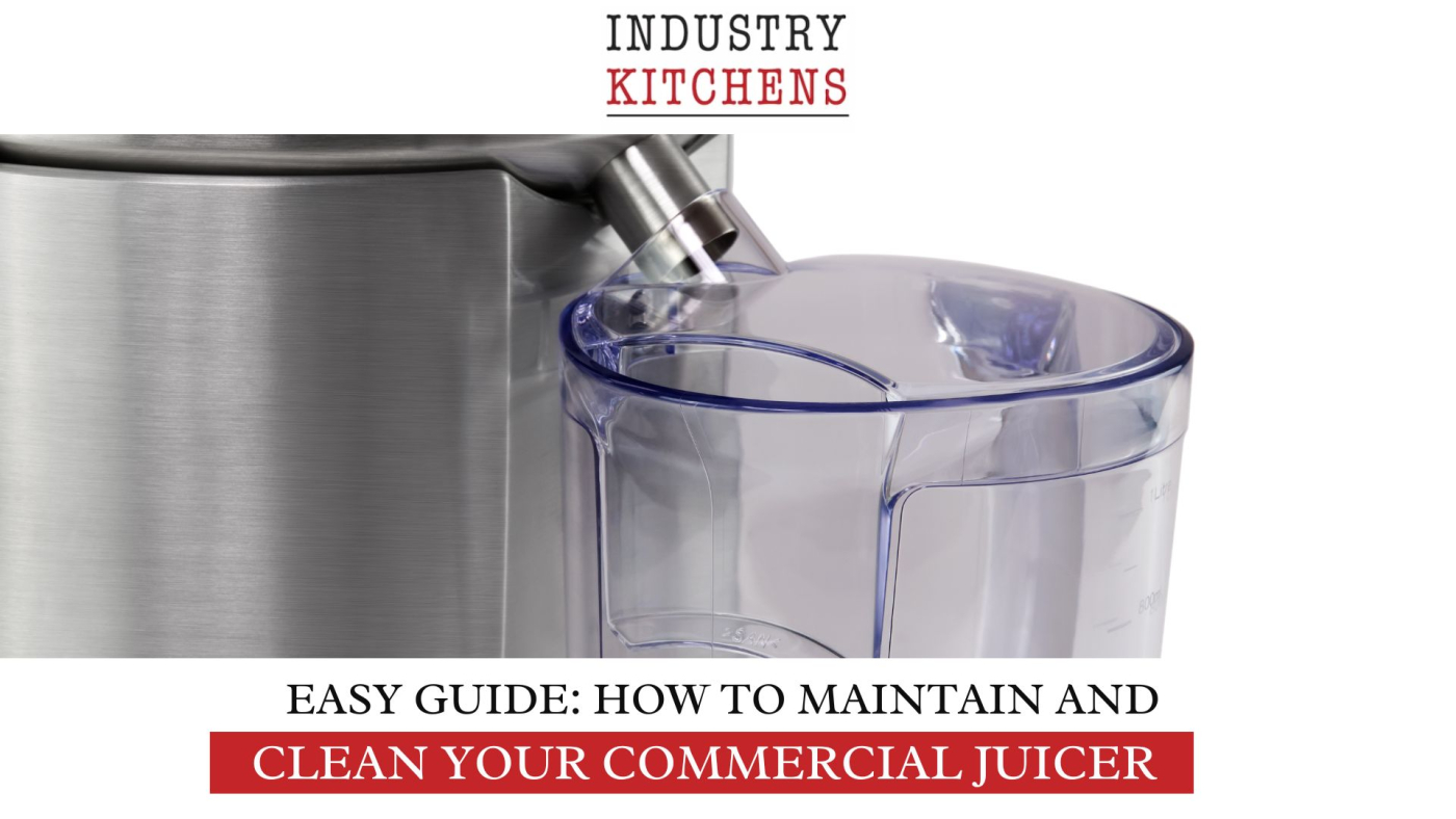 Easy Guide: How to Maintain and Clean Your Commercial Juicer | IK