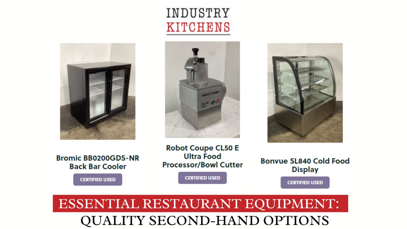 Essential Restaurant Equipment: Quality Second-Hand Options | IK