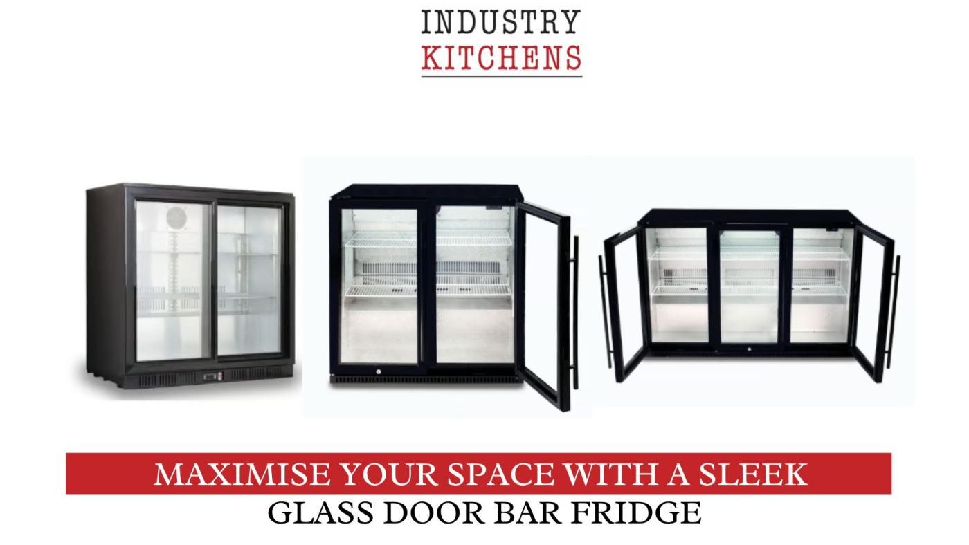 Maximise Your Space with a Sleek Glass Door Bar Fridge