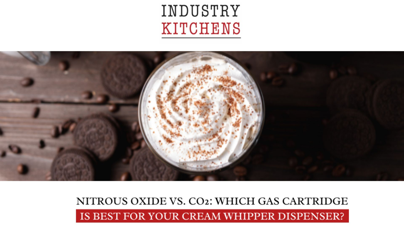 Cream Whipper Dispenser Gas Cartridge | Industry Kitchens