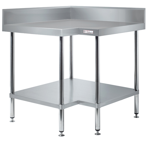 Stainless Steel Corner Bench | Industry Kitchens